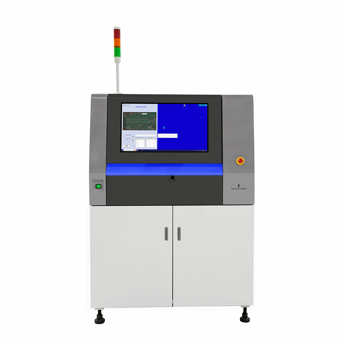 High-Speed Inline AOI System for Large PCBs | Sherlock 500LA Manncorp – Manncorp Inc.