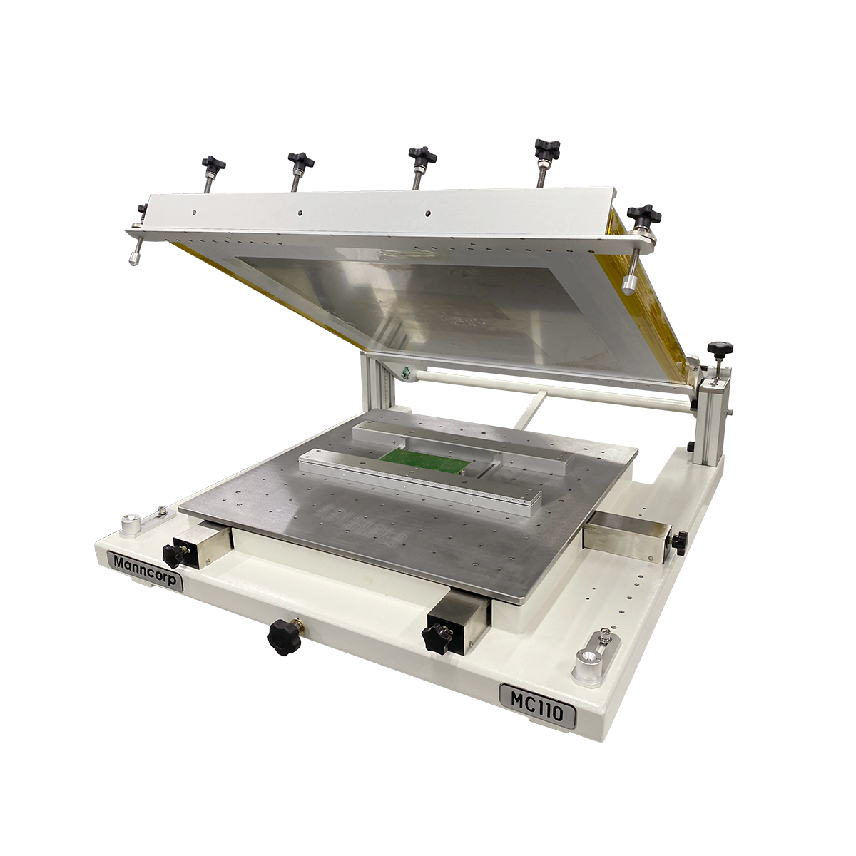 MC110 Manual PCB Screen Printer | Prototype Assembly – Manncorp Inc.