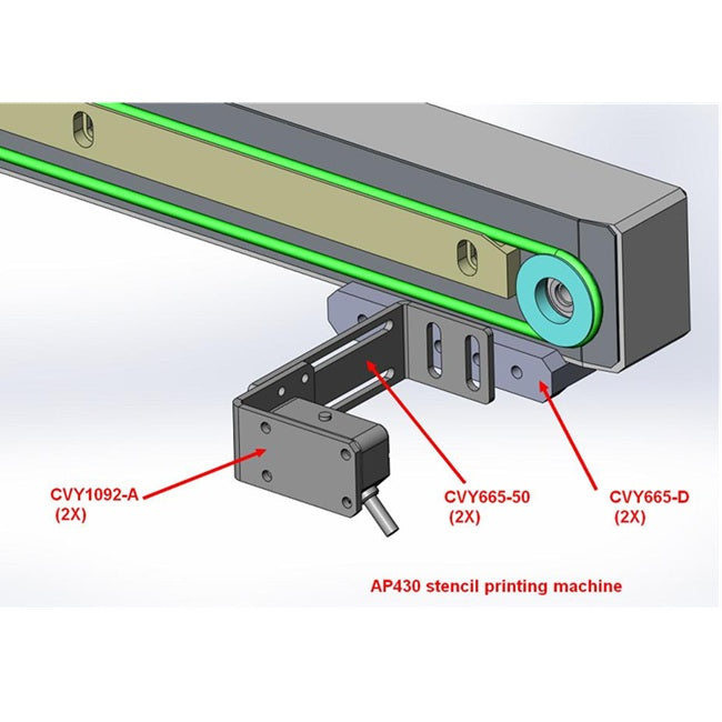Extension Bracket for AP Series Conveyor PCB Sensor (CVY665-AP-SET ...
