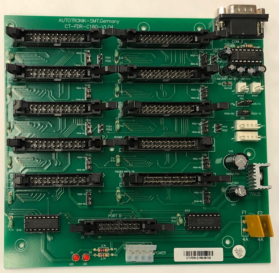 Feeder Rack Control C160 Board (CT-FDR-C160-V1.04) – Manncorp Inc.