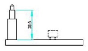 S-AP03-27-BK 3mm Adjustable Datum Pin With Block – Manncorp Inc.