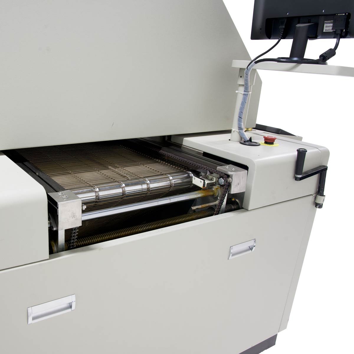 CR10000 10-Zone SMT Reflow Oven | High-Volume Production – Manncorp Inc.