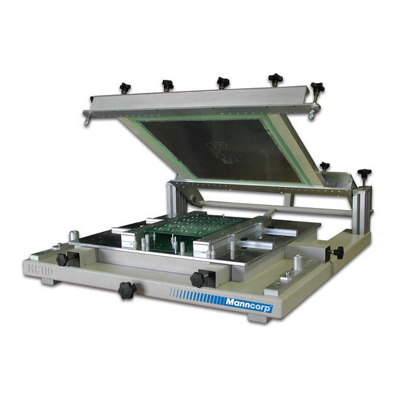 MC110 Manual PCB Screen Printer | Prototype Assembly – Manncorp Inc.