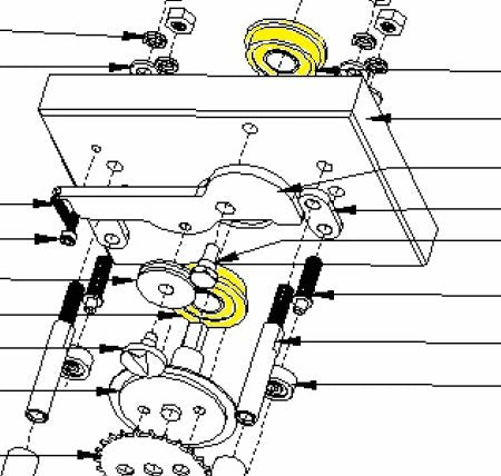 Counting Wheel Bearing (ea.) – Manncorp Inc.