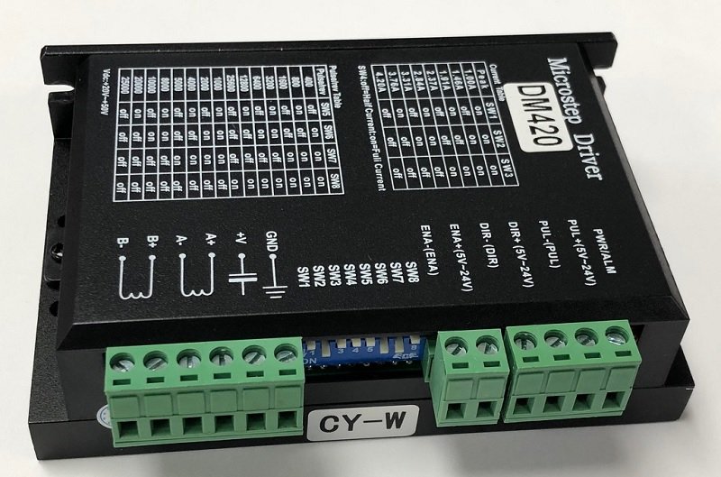 Step Driver for 812 Conveyor Width Motor – Manncorp Inc.