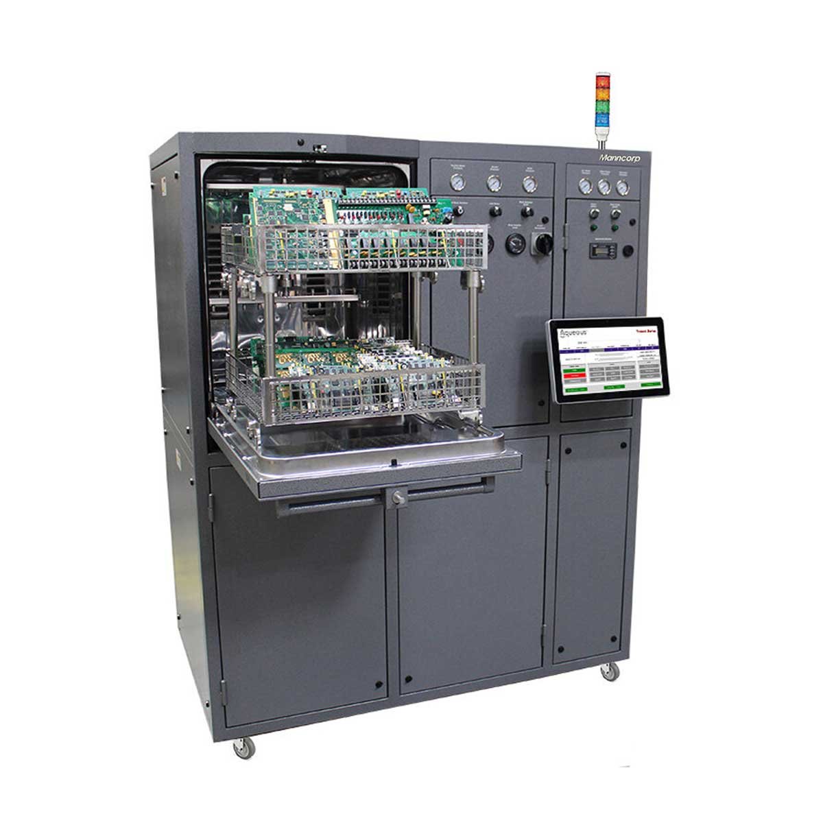 Trident ZDO Zero-Discharge PCB Cleaning Defluxing System | Manncorp ...
