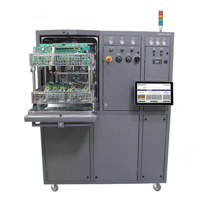 Trident ZDO Zero-Discharge PCB Cleaning Defluxing System | Manncorp ...