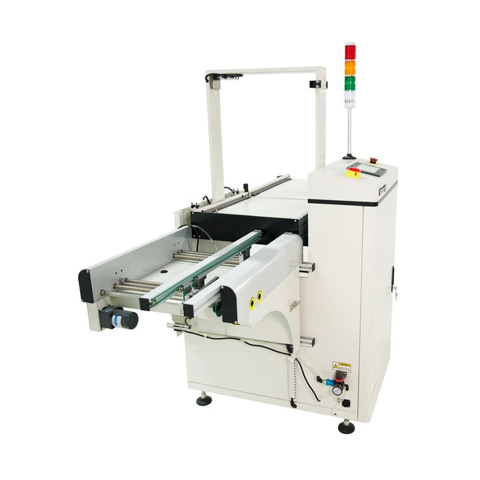 PCB Magazine Unloader | Cost-Effective Fixed-Size Solution – Manncorp Inc.