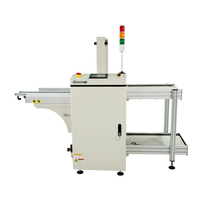 PCB Magazine Unloader | Cost-Effective Fixed-Size Solution – Manncorp Inc.