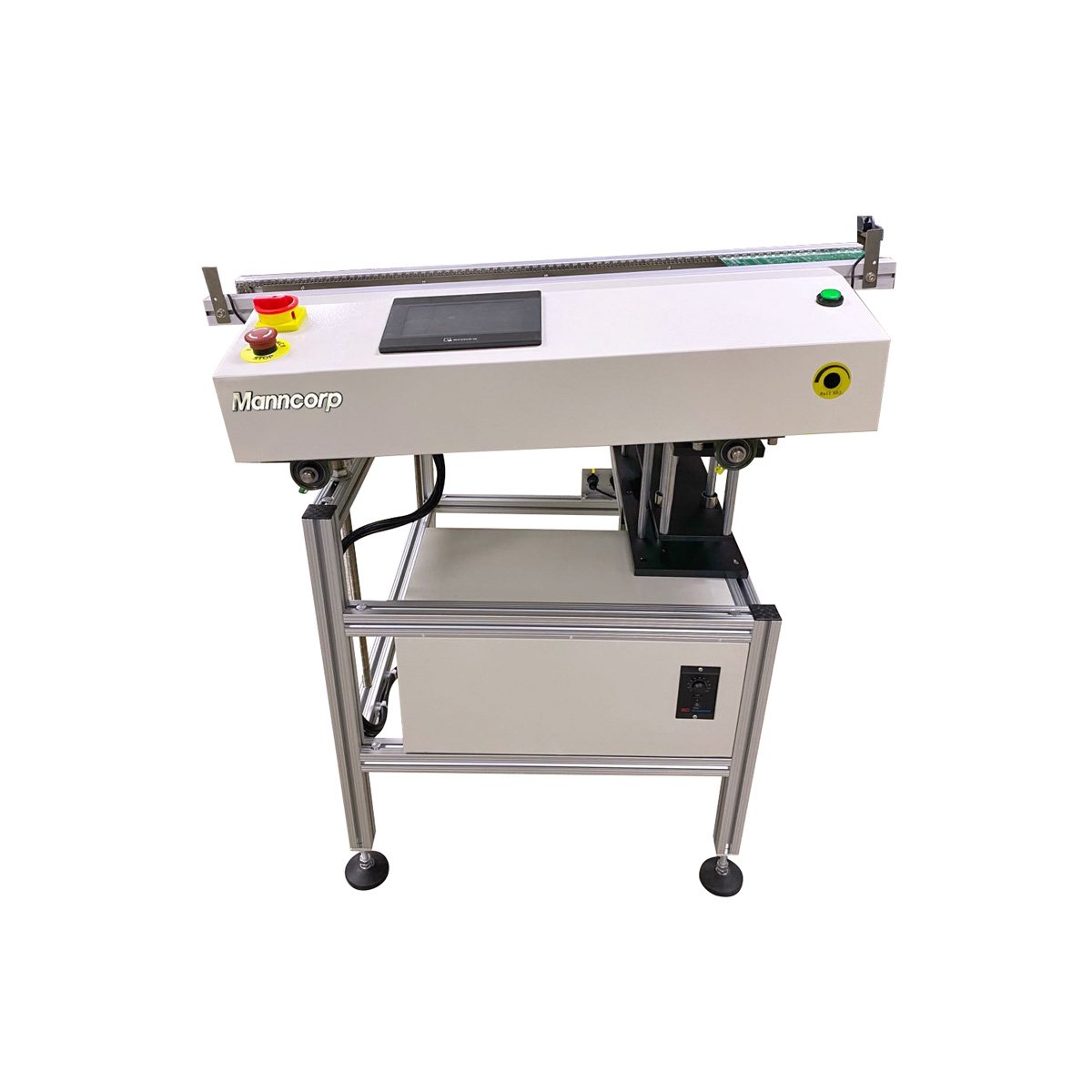 Wave Soldering Loader - Adjustable PCB Inlet Conveyor | Manncorp ...
